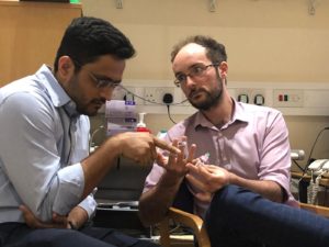 Botulinum Injection training with Dr Eoin Mullroy